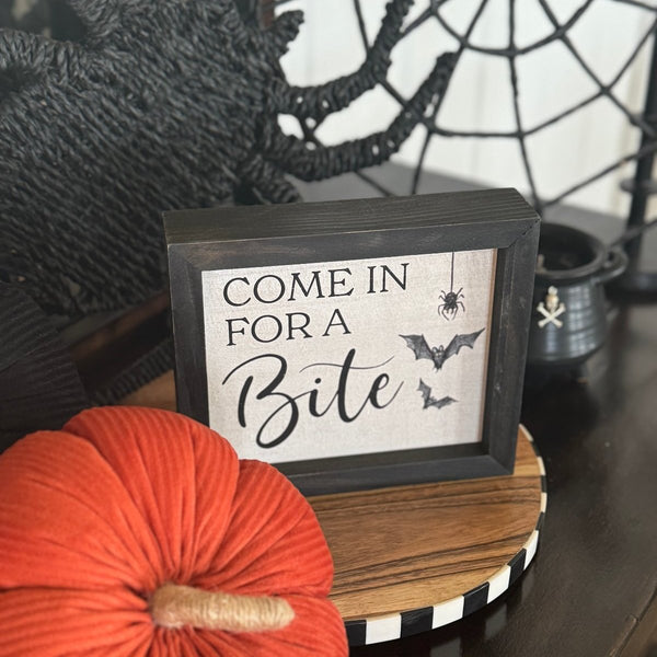 CA-5297 - Come For A Bite Frame – Collins Fresh + Original