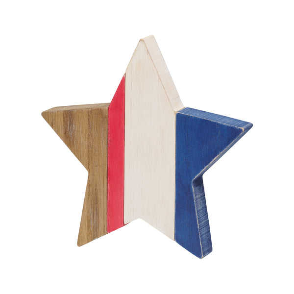 PS-8310 - Med. RWB Plank Star – Collins Fresh + Original