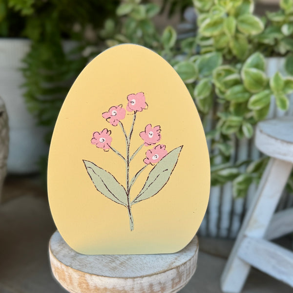 SW-3294 - Lemon Floral Egg – Collins Fresh + Original