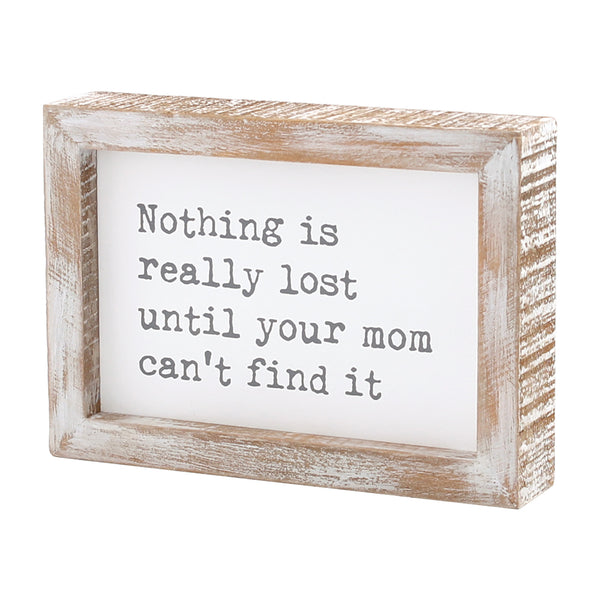 CA-3698 - Really Lost Framed Sign – Collins Fresh + Original